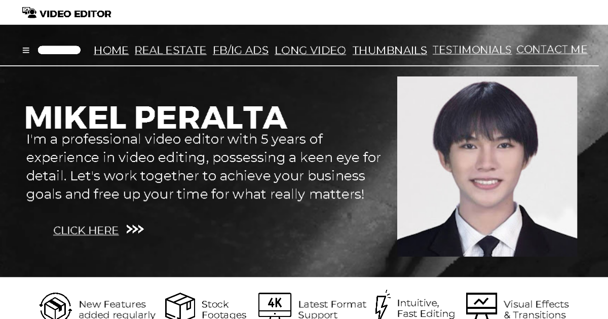 MIKEL PERALTA WEBSITE PORTFOLIO